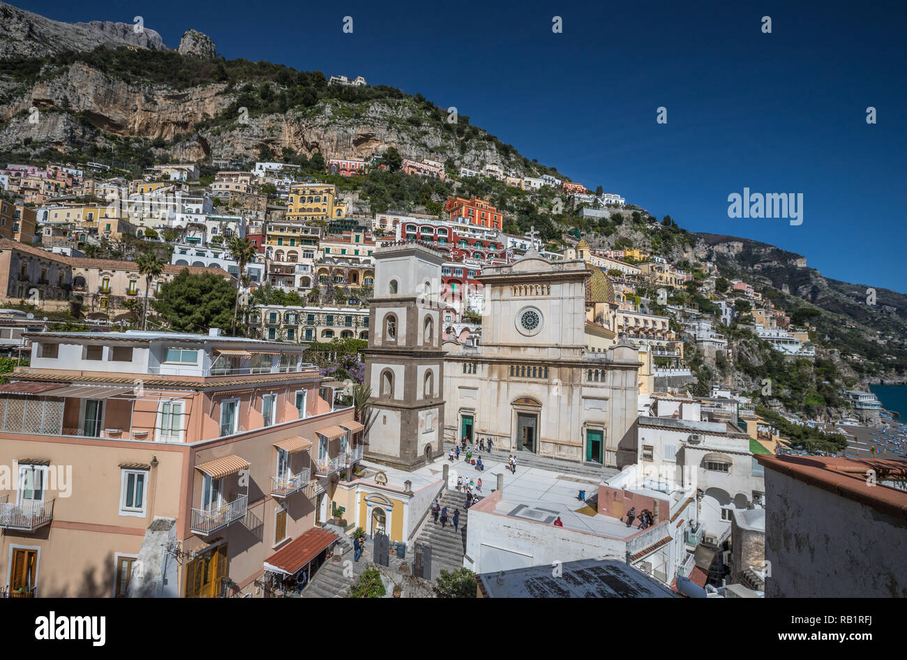 Positano in Amalfi coast Stock Photo - Alamy