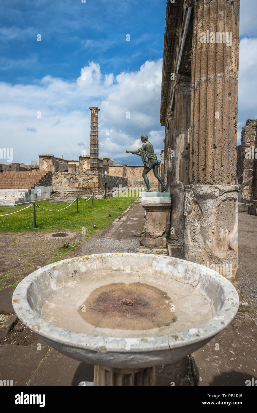 Pompeii in Italy Stock Photo - Alamy