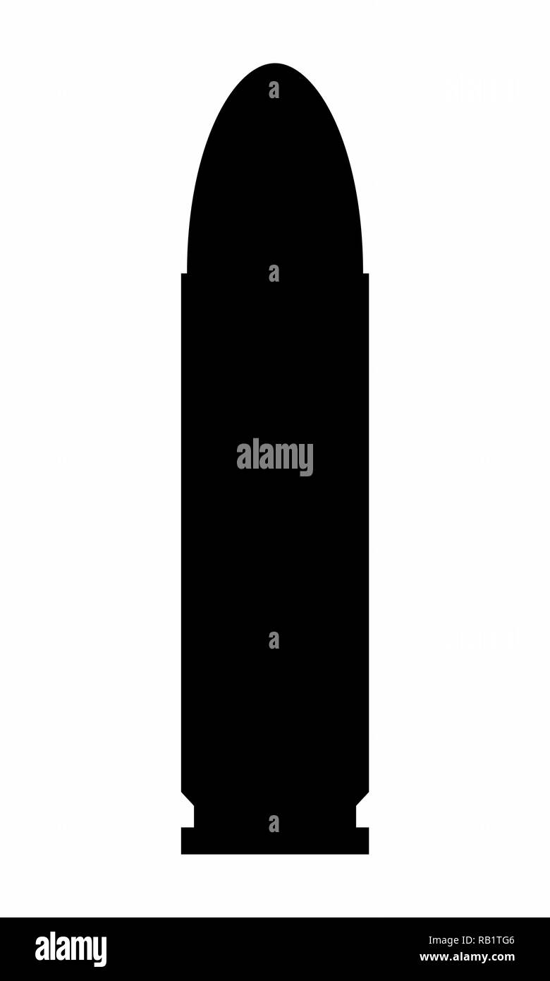 Silhouette shot on black Stock Vector Images - Alamy