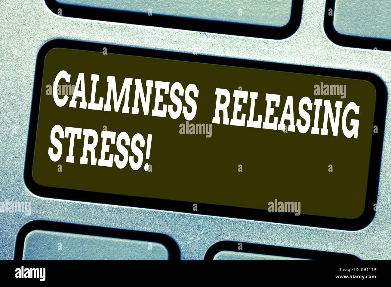Word writing text Calmness Releasing Stress. Business concept for ... Word writing text Calmness Releasing Stress. Business concept for ...