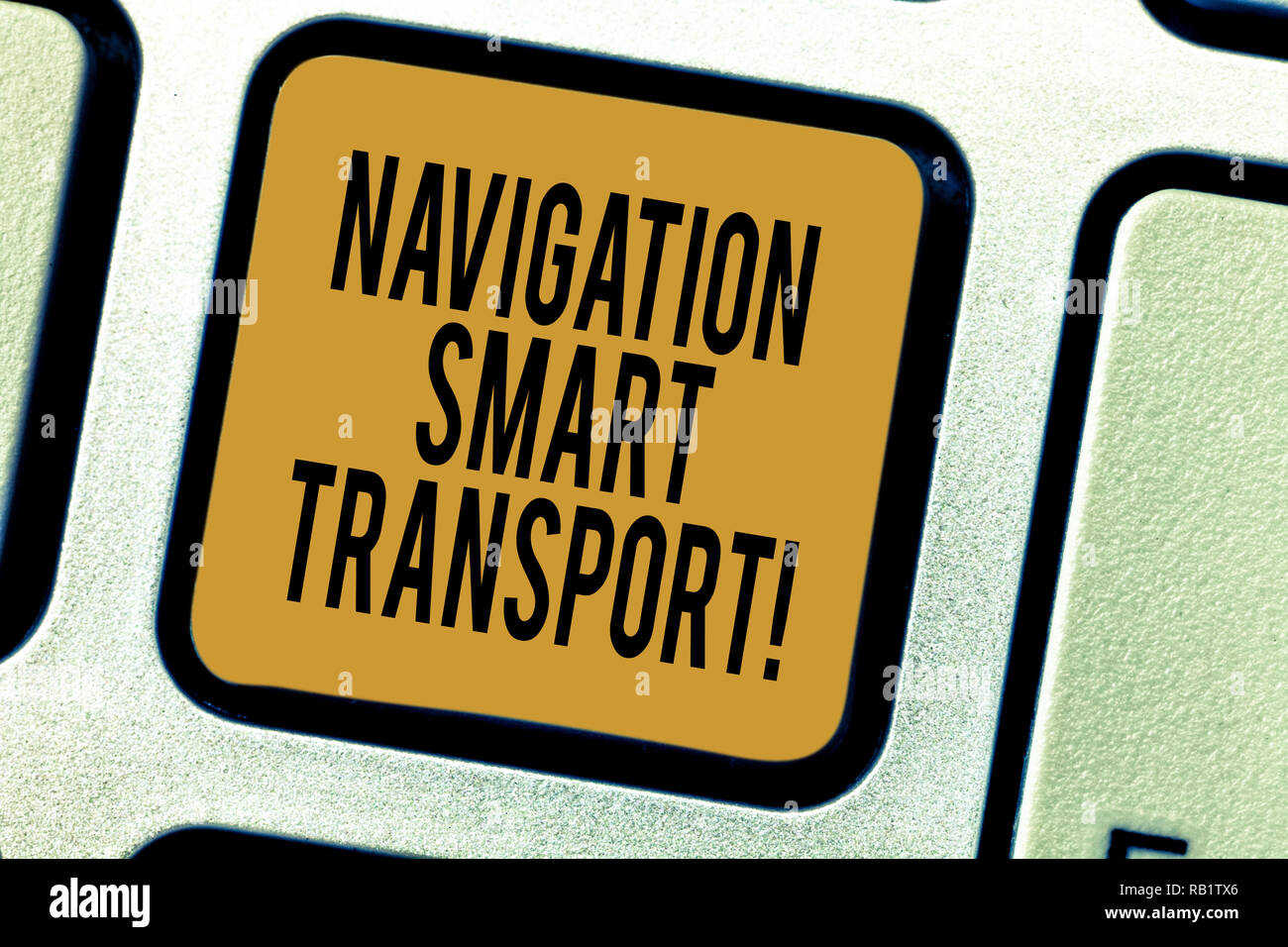 Handwriting text writing Navigation Smart Transport. Concept meaning ...