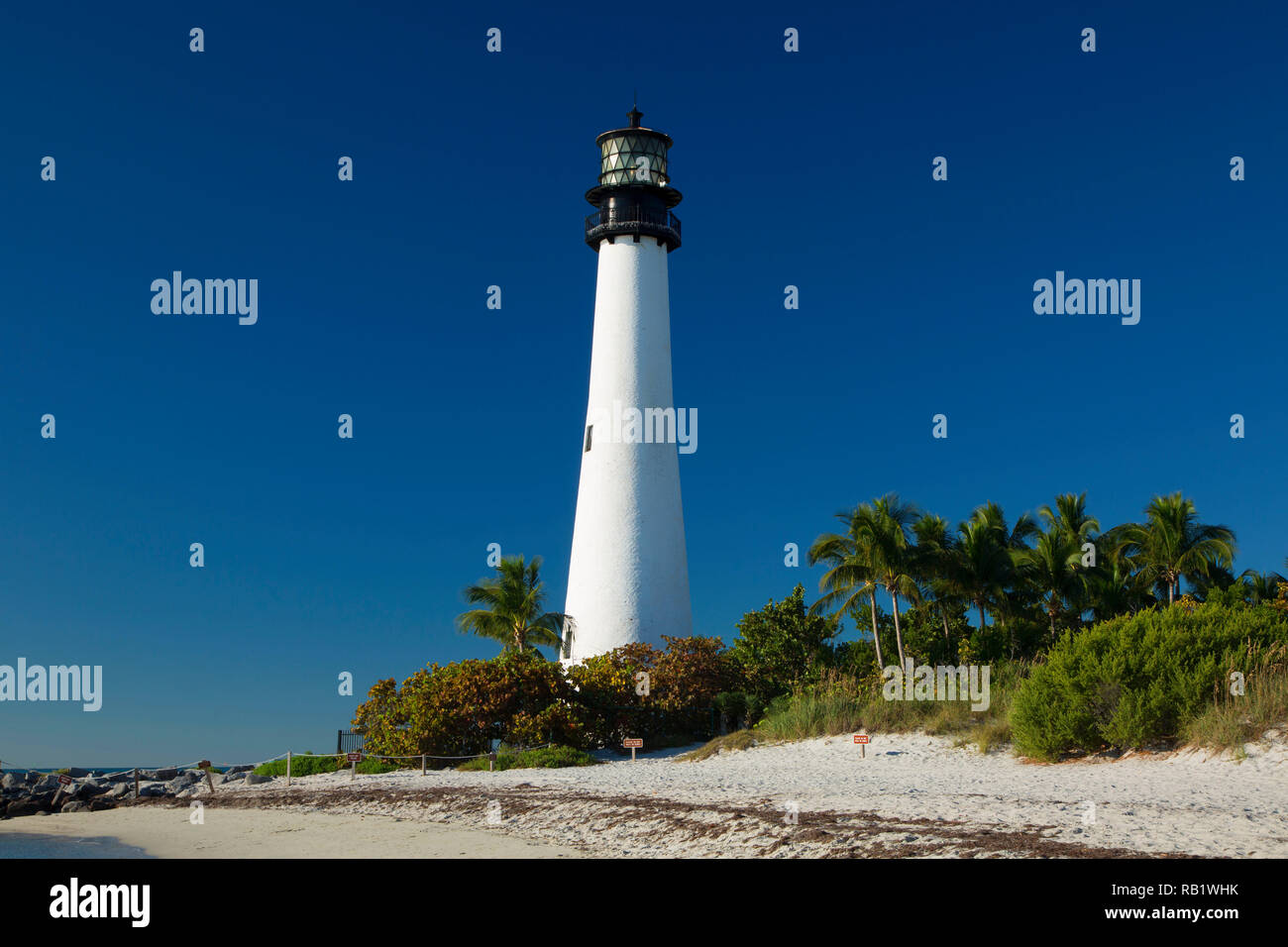 Cape Florida Lighthouse, Bill Baggs Cape Florida State Park, Florida ...