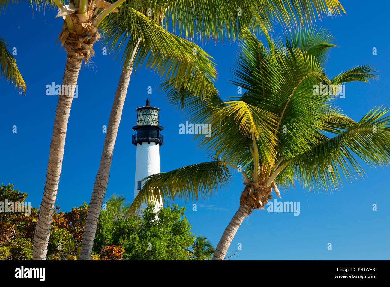 Cape Florida Lighthouse, Bill Baggs Cape Florida State Park, Florida ...
