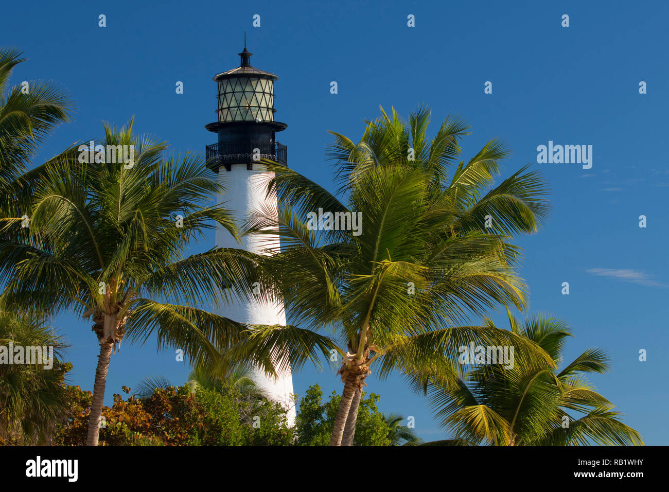 Cape Florida Lighthouse, Bill Baggs Cape Florida State Park, Florida ...