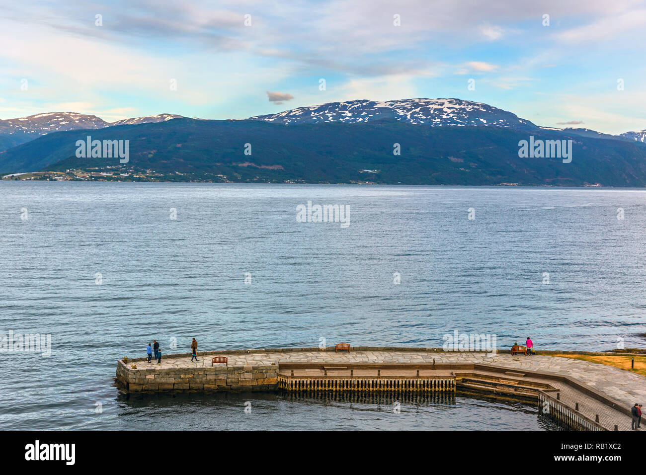 Balestrand village hi-res stock photography and images - Alamy