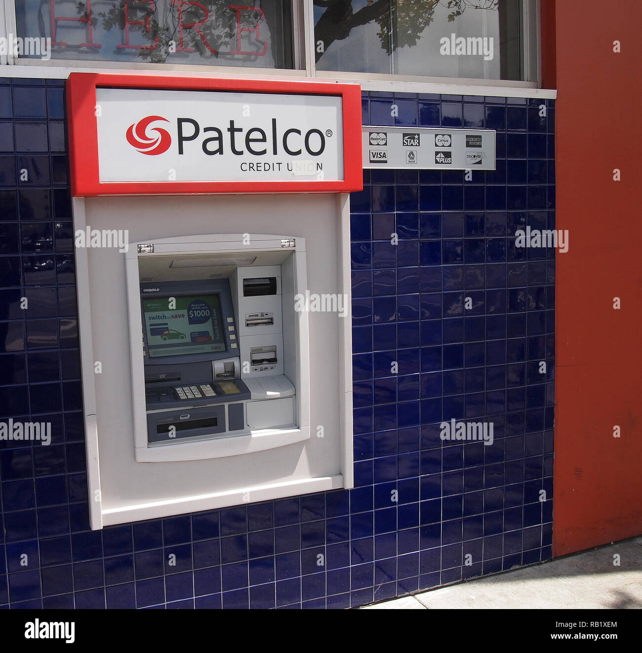 Patelco Credit Union ATM, California Stock Photo - Alamy