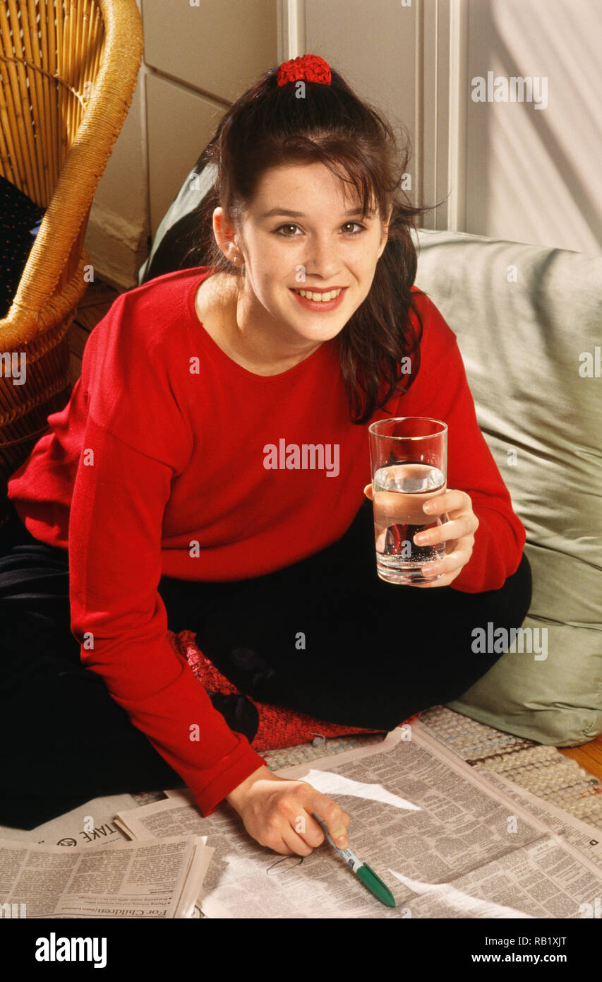 Carefree spontaneous pretty young hi-res stock photography and images ...