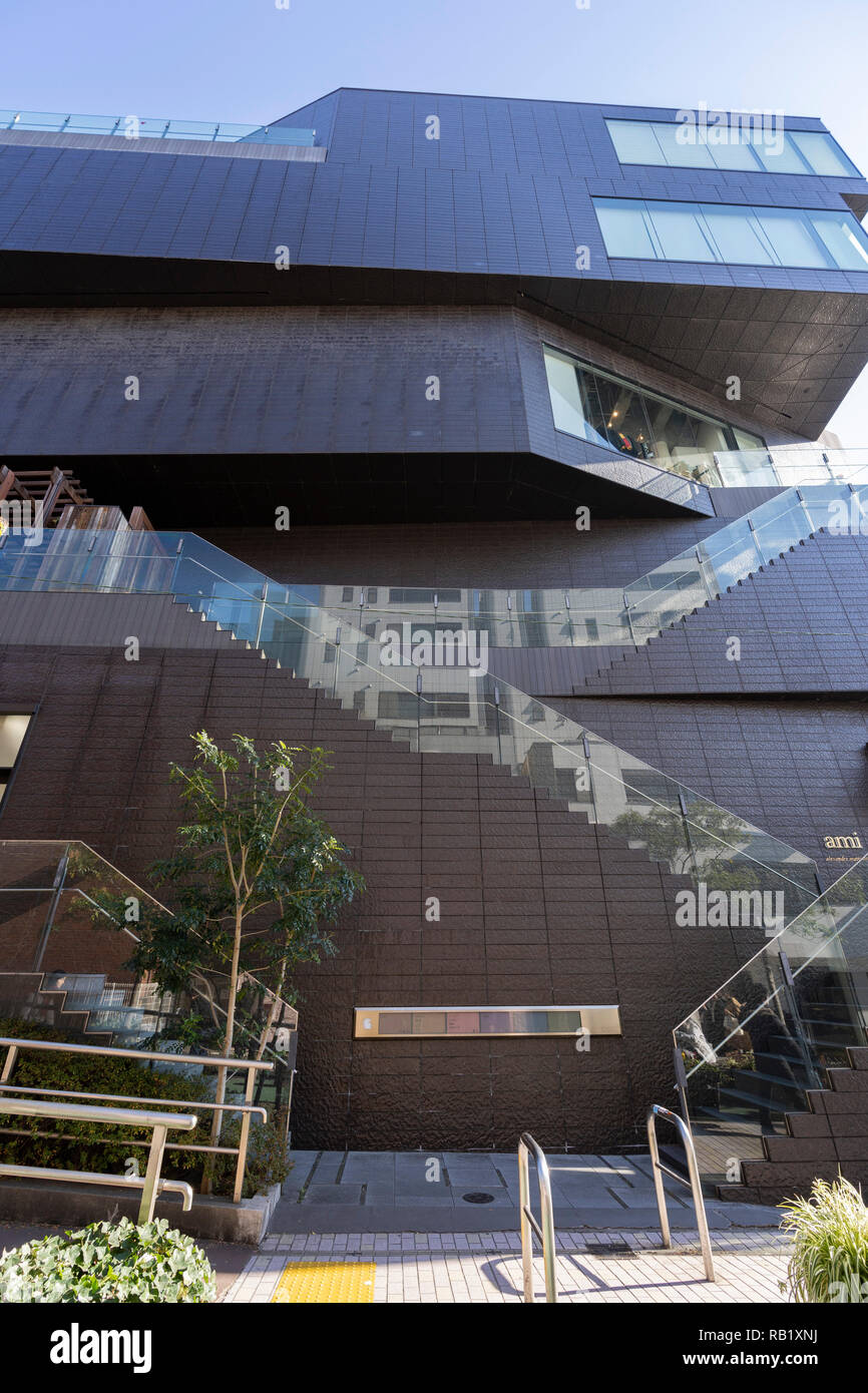 GYRE, Shibuya-Ku, Tokyo, Japan. Designed by MVRDV. Built in 2007 Stock ...