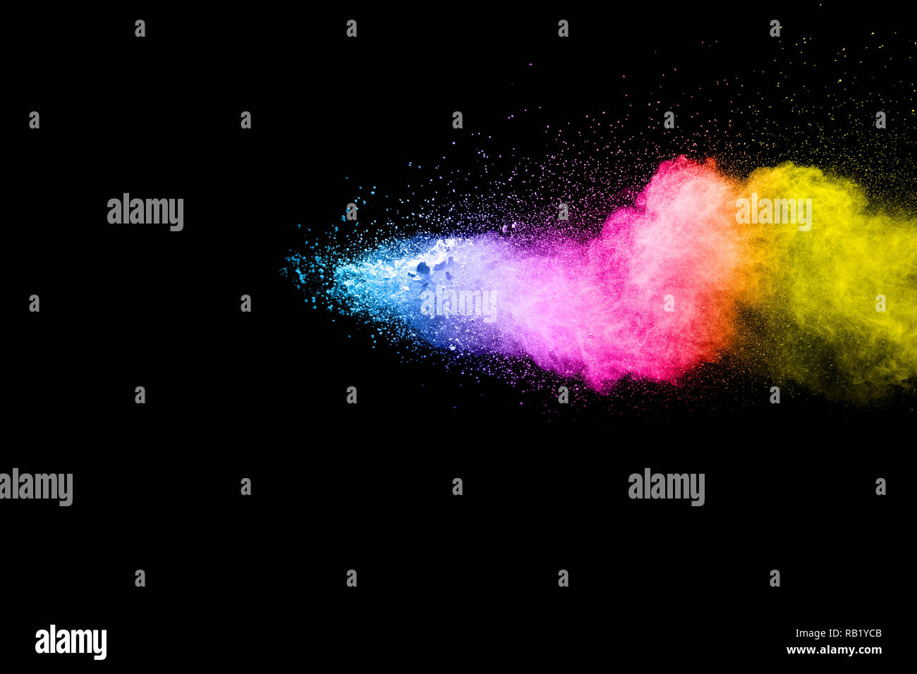Burst of color hi-res stock photography and images - Alamy