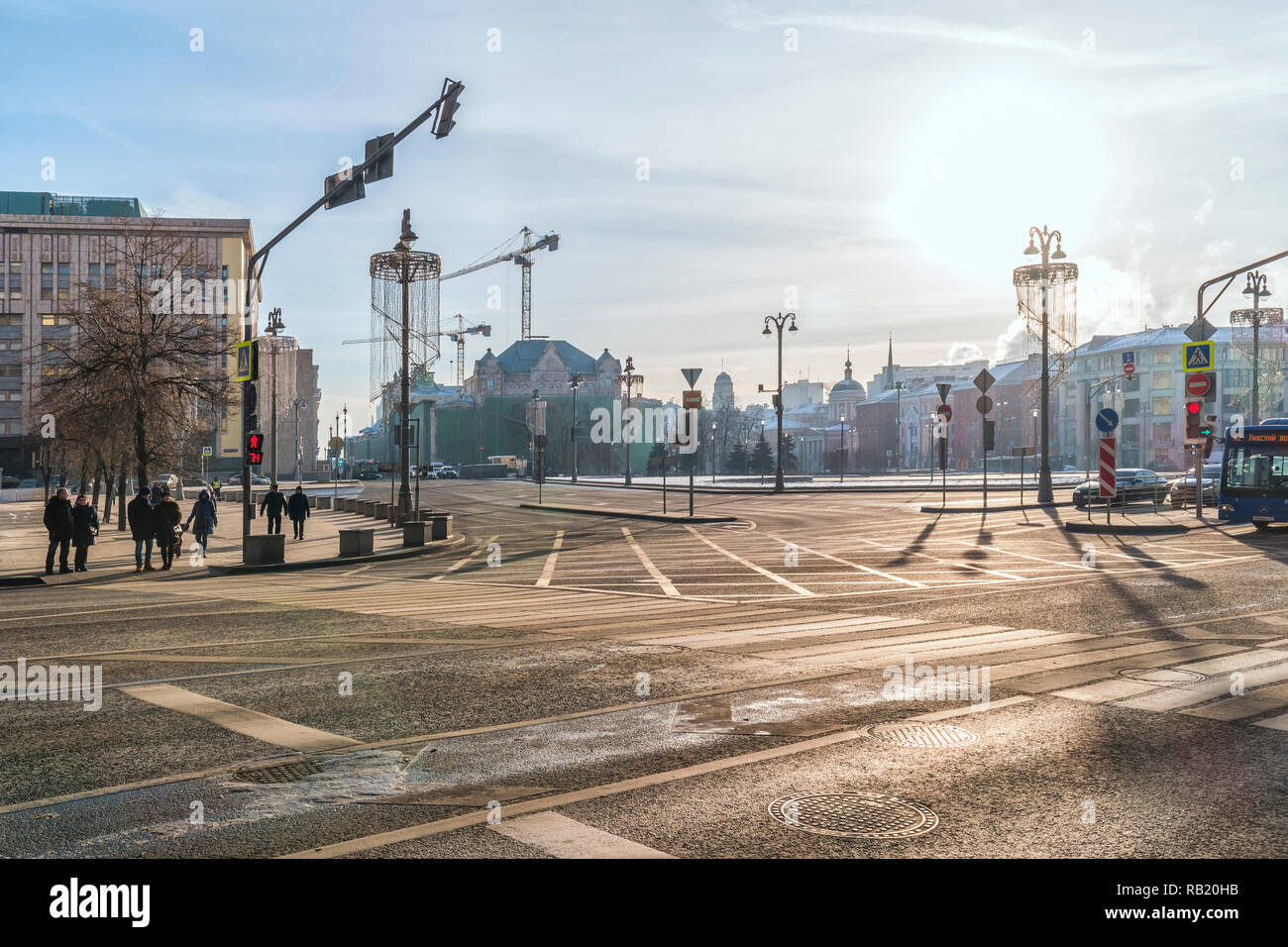 Dzerzhinsky square hi-res stock photography and images - Alamy