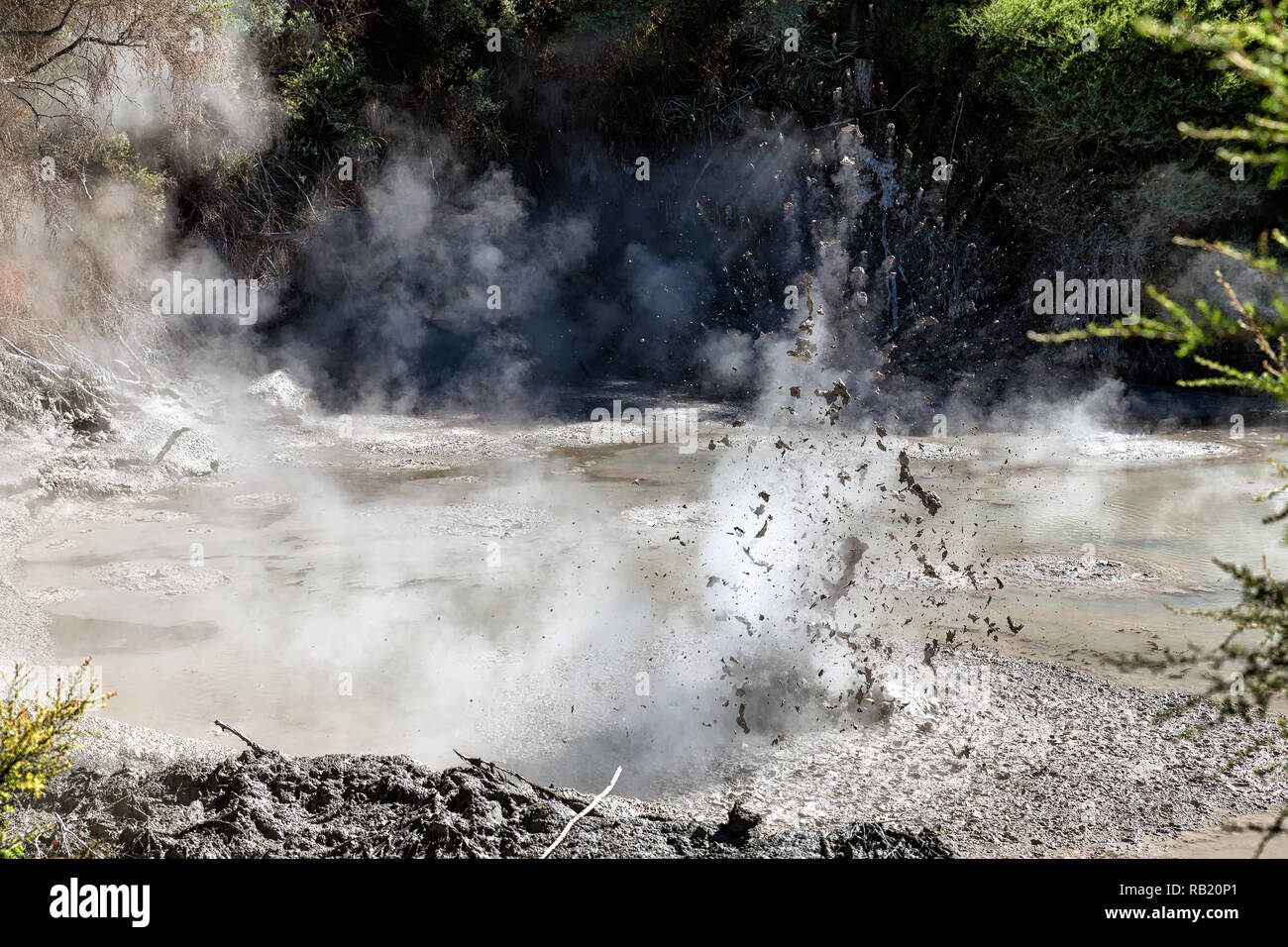 Hot mud pool hi-res stock photography and images - Alamy