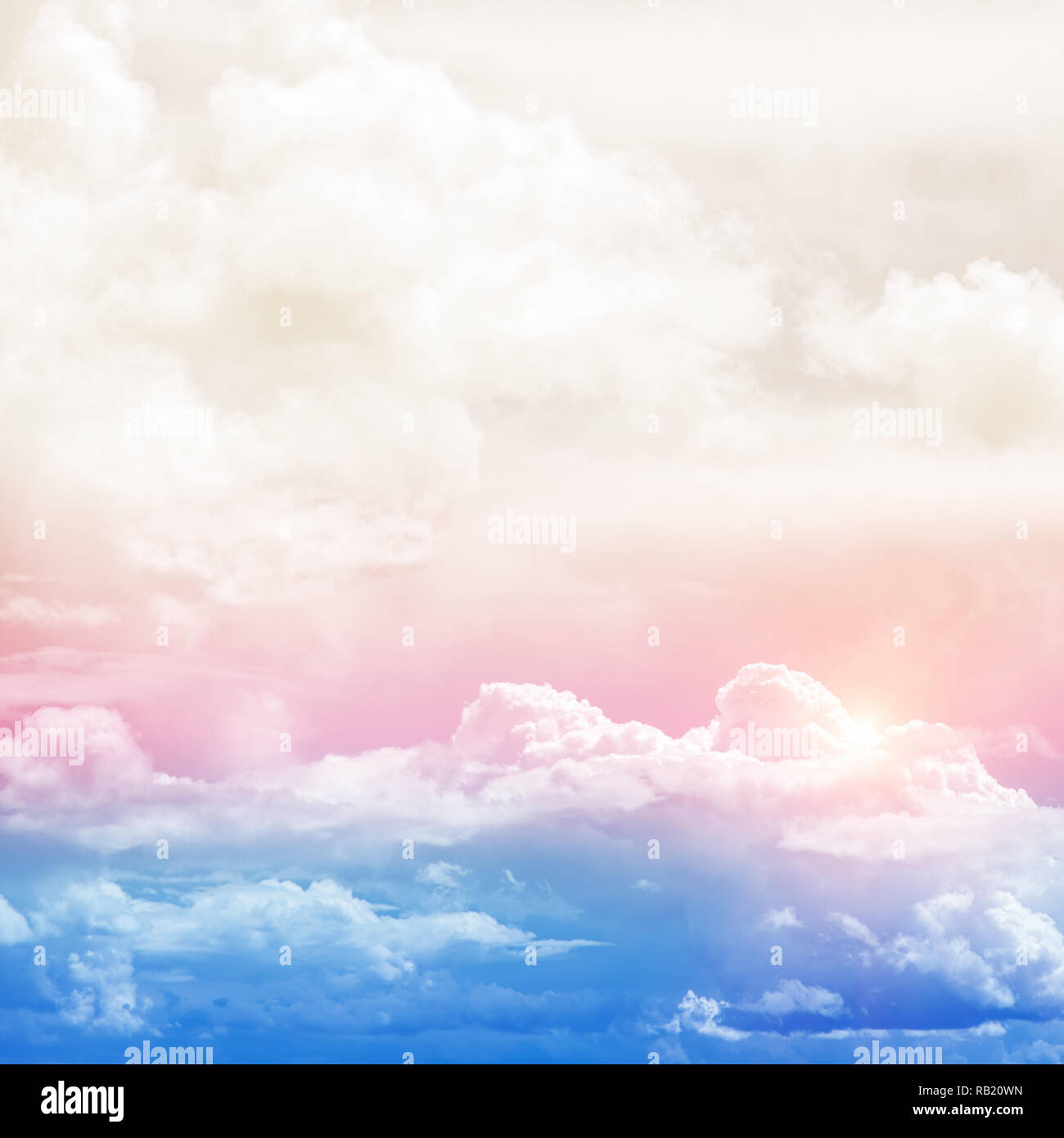 Sky colors air clouds Stock Photo - Alamy