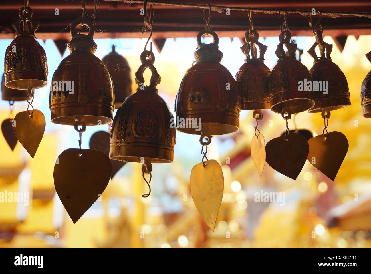 Bells hang hi-res stock photography and images - Alamy