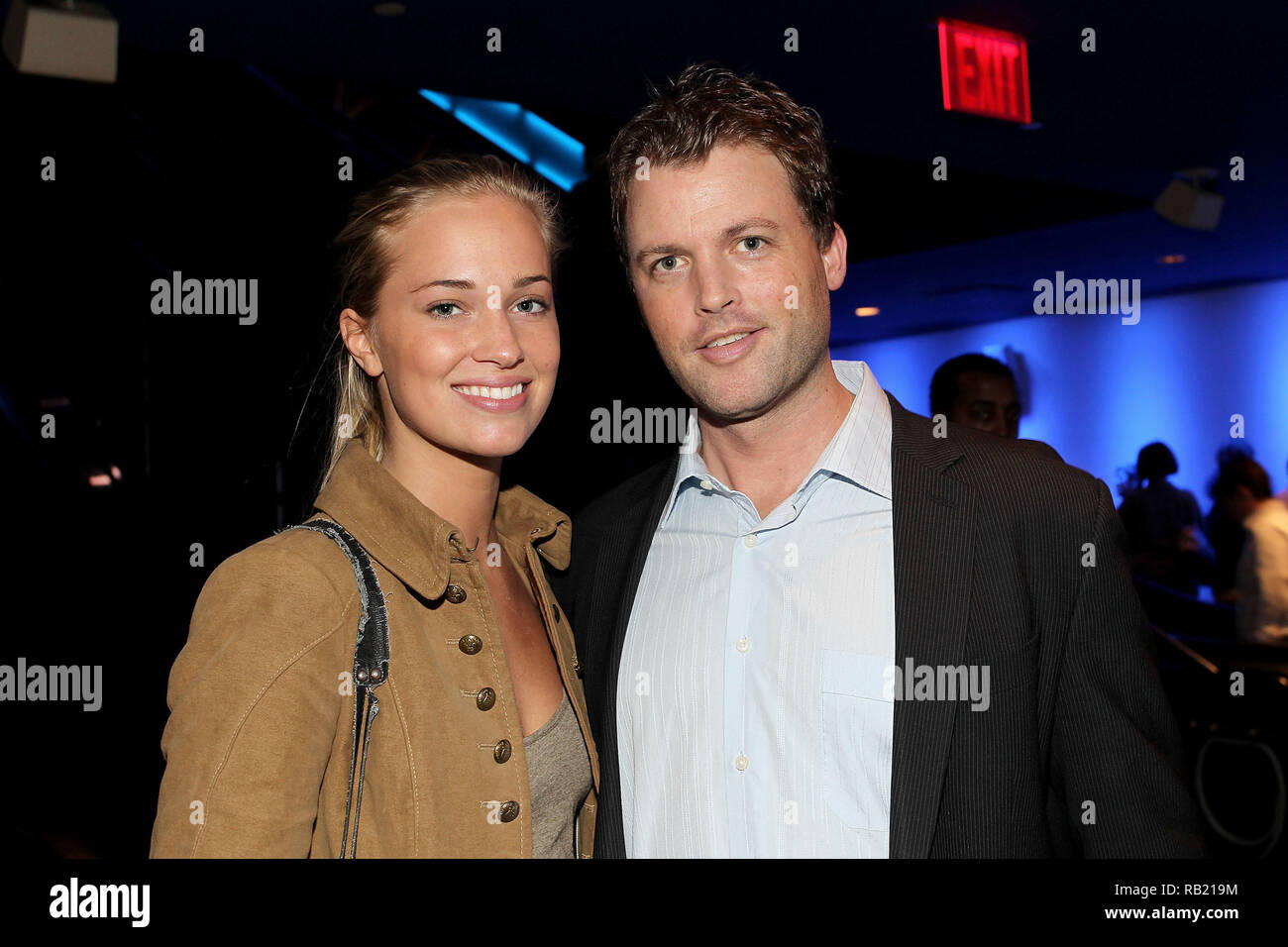 New York, USA. 18 Feb, 2011. Charlotte Sandler and former TRL host ...