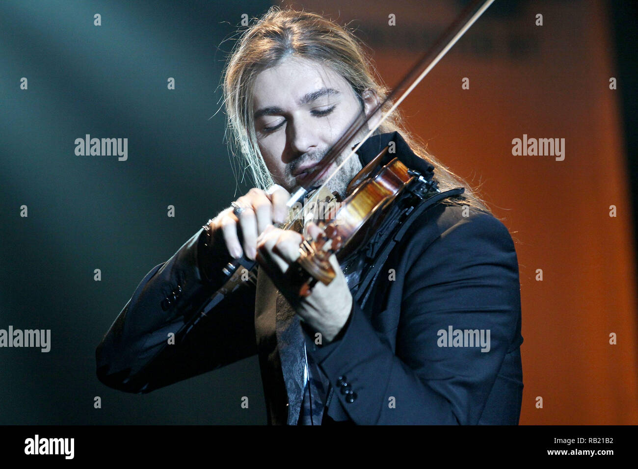 New York, USA. 18 Feb, 2011. David Garrett, performs at the David ...