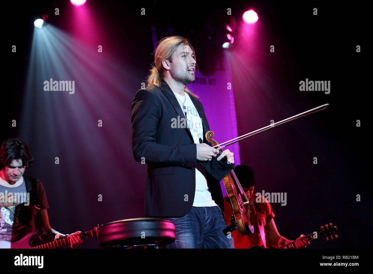 New York, USA. 18 Feb, 2011. David Garrett, performs at the David ...