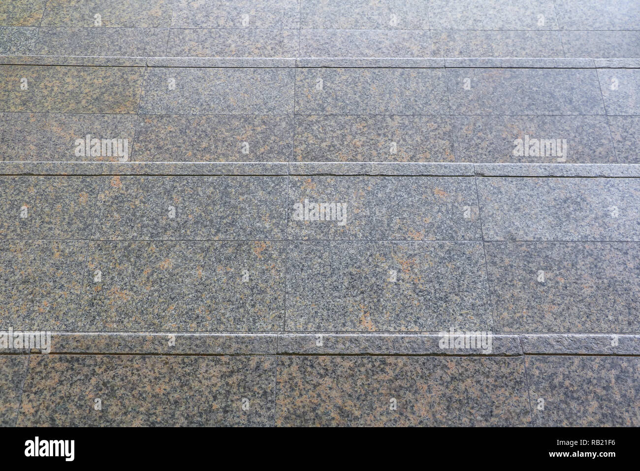 stone stairs walkway floor down. select focus with shallow depth of ...