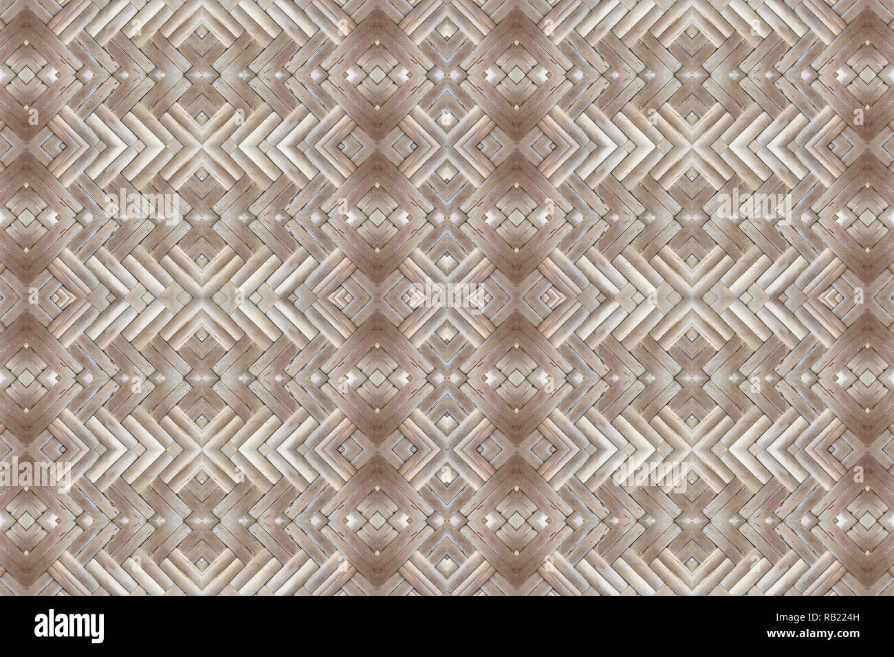 bamboo old weave wall texture beautiful pattern background Stock Photo ...
