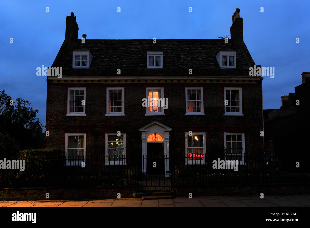 The Manor House in the grounds of Ely Cathedral Ely City Cambridgeshire ...
