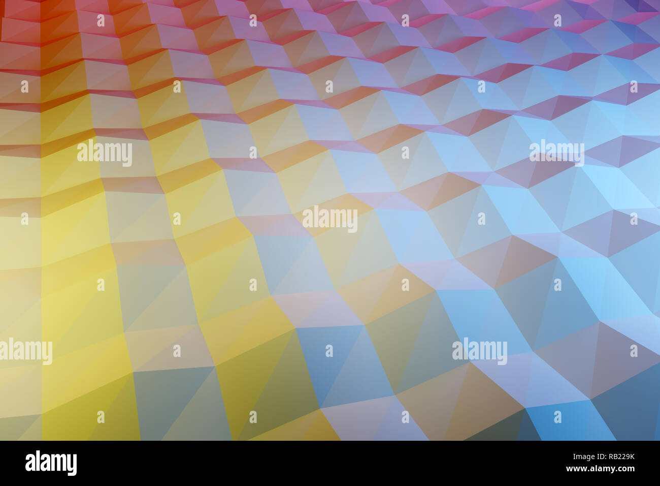 3d rendering: Abstract multi colored background Stock Photo - Alamy
