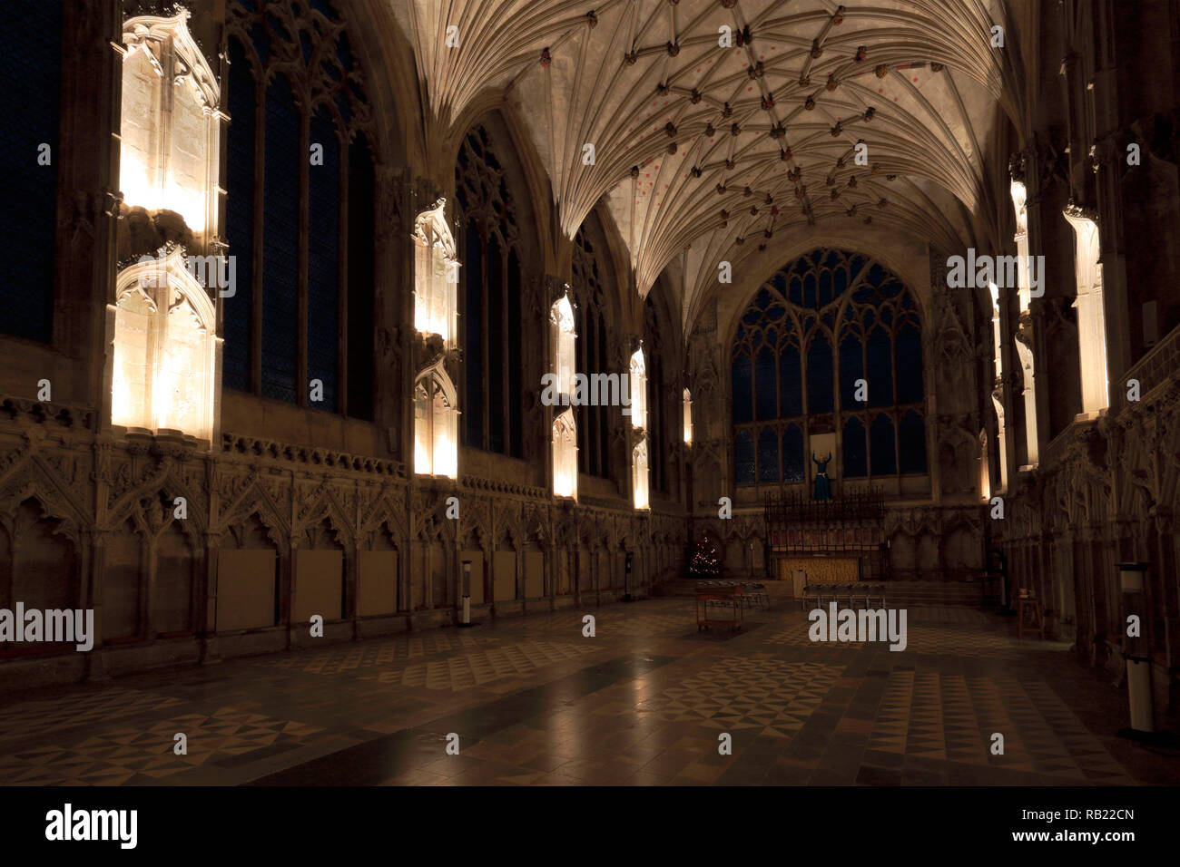 The interior of Ely Cathedral, Ely City, Cambridgeshire, England, UK ...