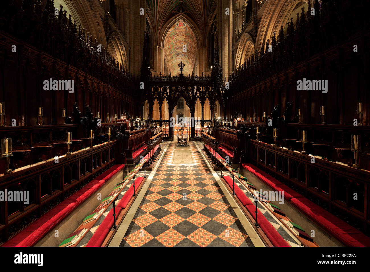 Ely cathedral interior hi-res stock photography and images - Alamy