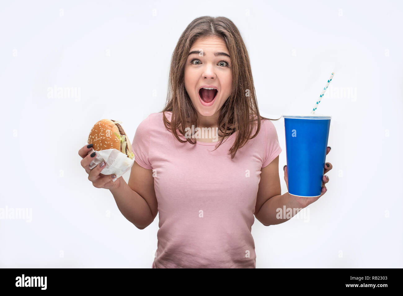 Mcdonalds coca cola drink hi-res stock photography and images - Alamy