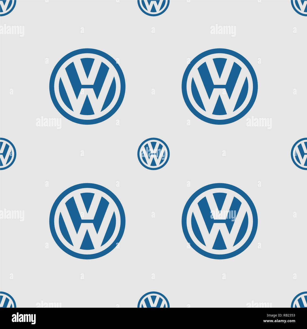 Volkswagen car emblem Stock Vector Image & Art - Alamy