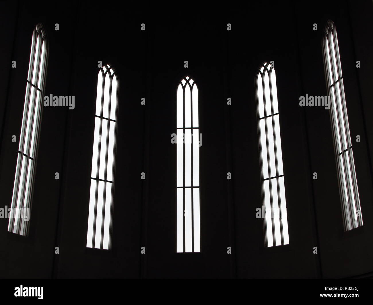 Chapel windows daylight hi-res stock photography and images - Alamy