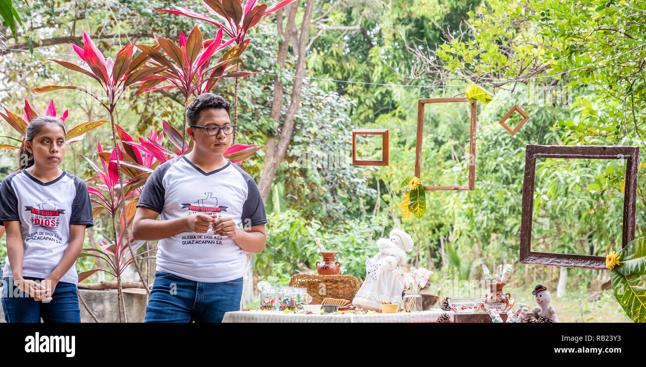 Guatemalan people at party Stock Photo - Alamy