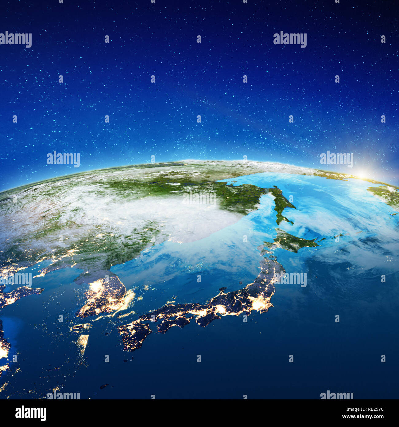 Map of nagoya hi-res stock photography and images - Alamy