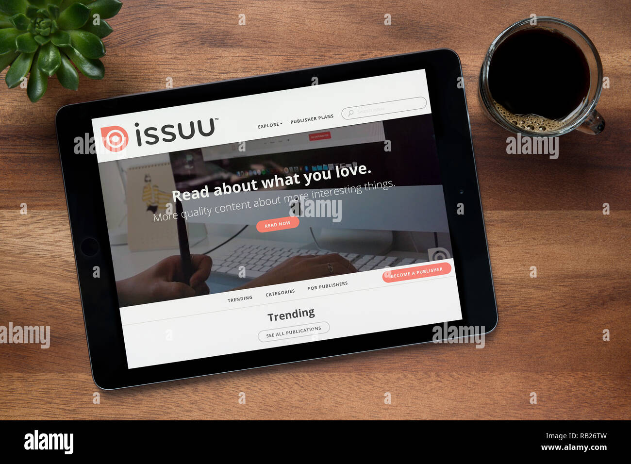 Issuu logo hi-res stock photography and images - Alamy