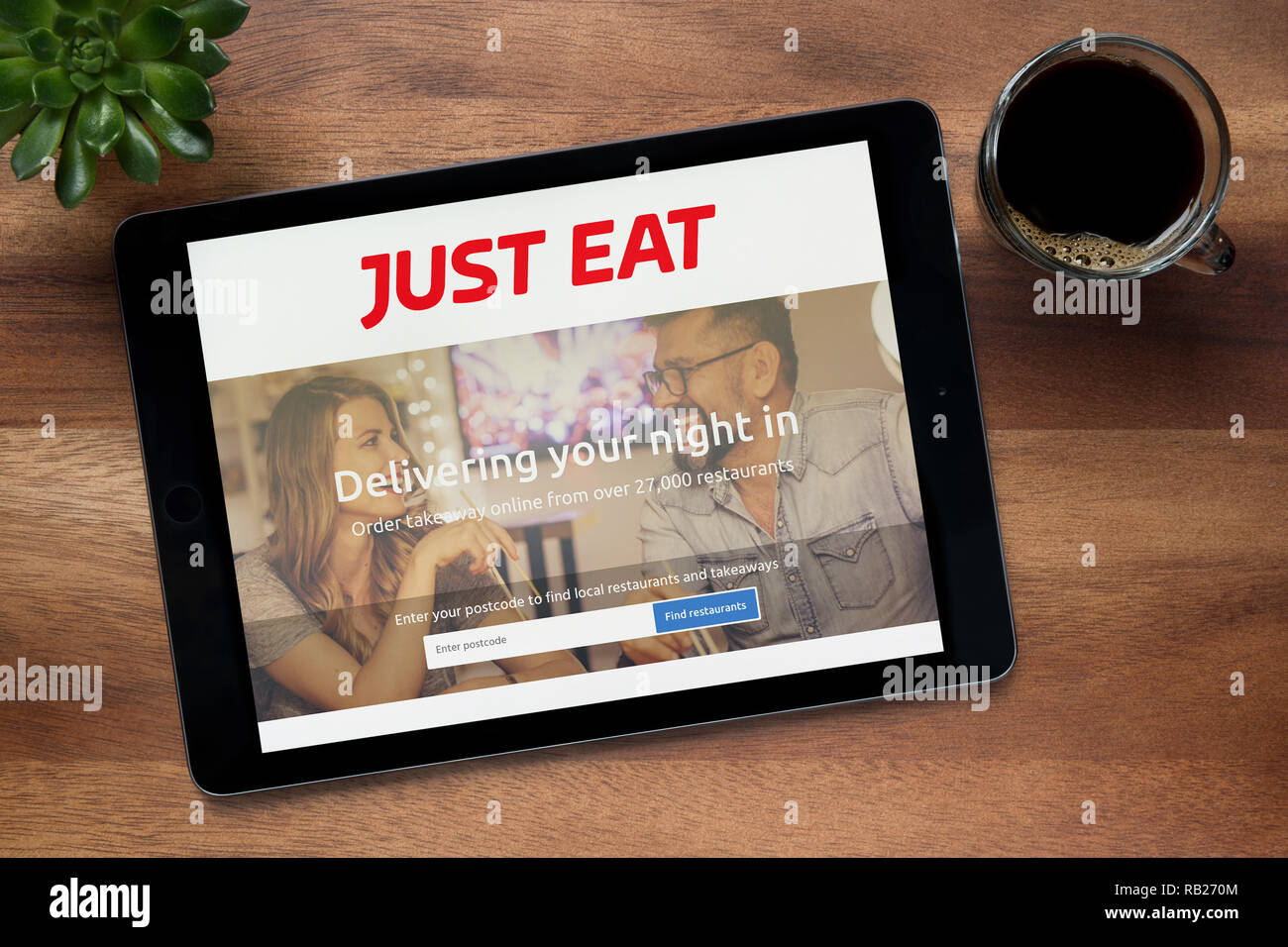 Just eat app hi-res stock photography and images - Alamy