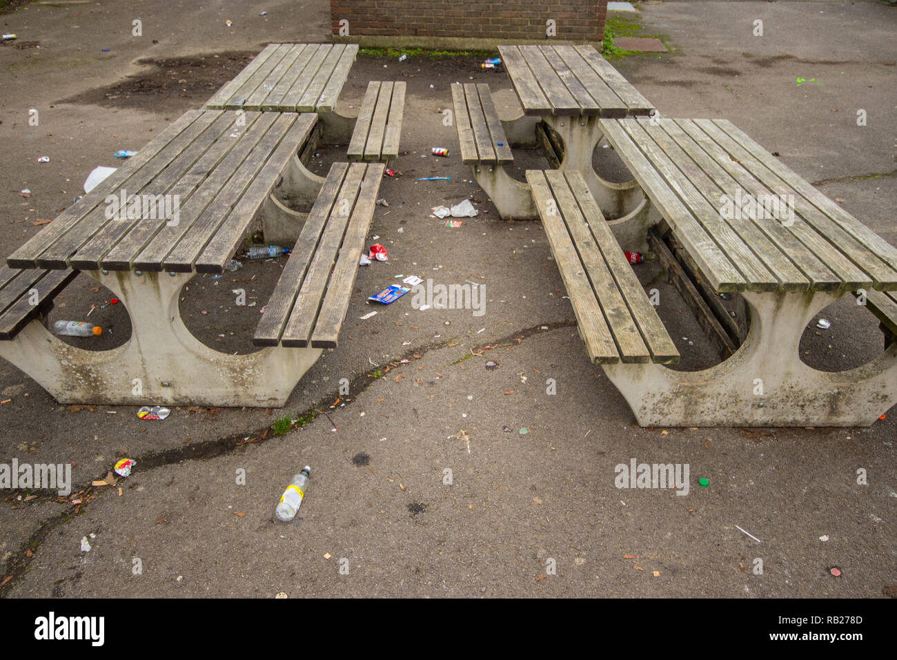 Playground litter hi-res stock photography and images - Alamy