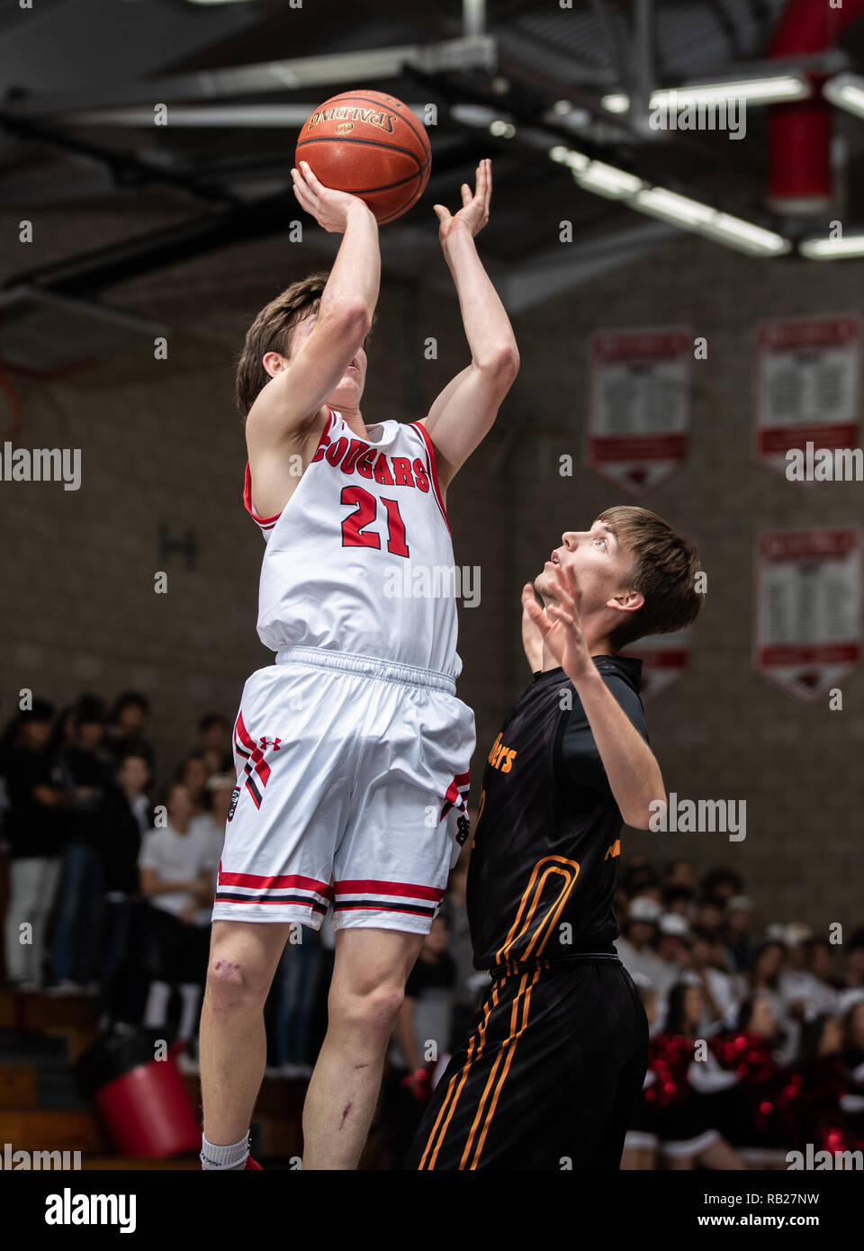 Basketball Action With Foothill Vs Washougal High School In Palo Cedro basketball-action-with-foothill-vs-washougal-high-school-in-palo-cedro