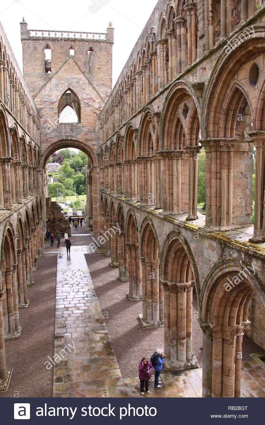 Jedburgh Abbey Scotland High Resolution Stock Photography and Images ...