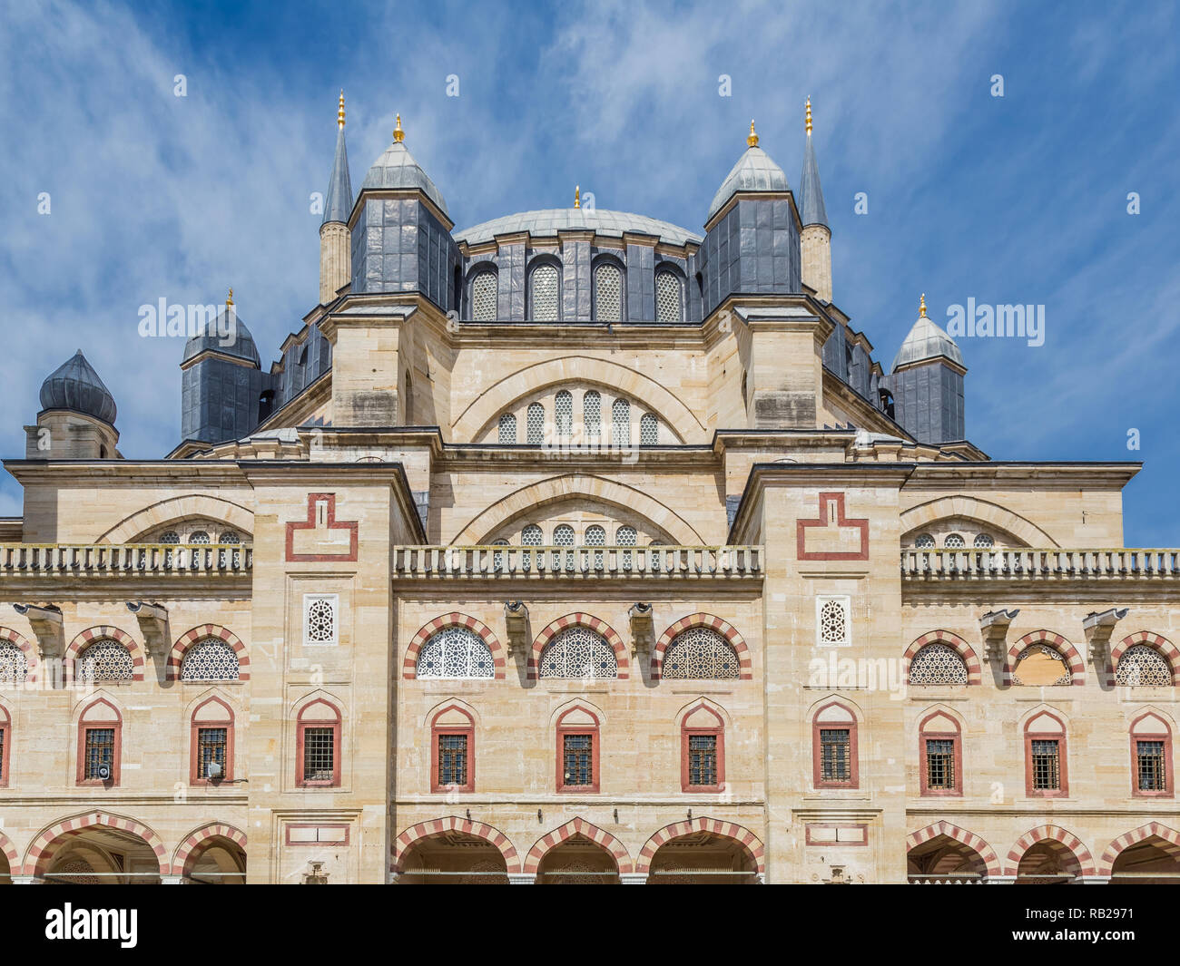 Exterior view of Selimiye Mosque, Edirne, Turkey Stock Photo - Alamy