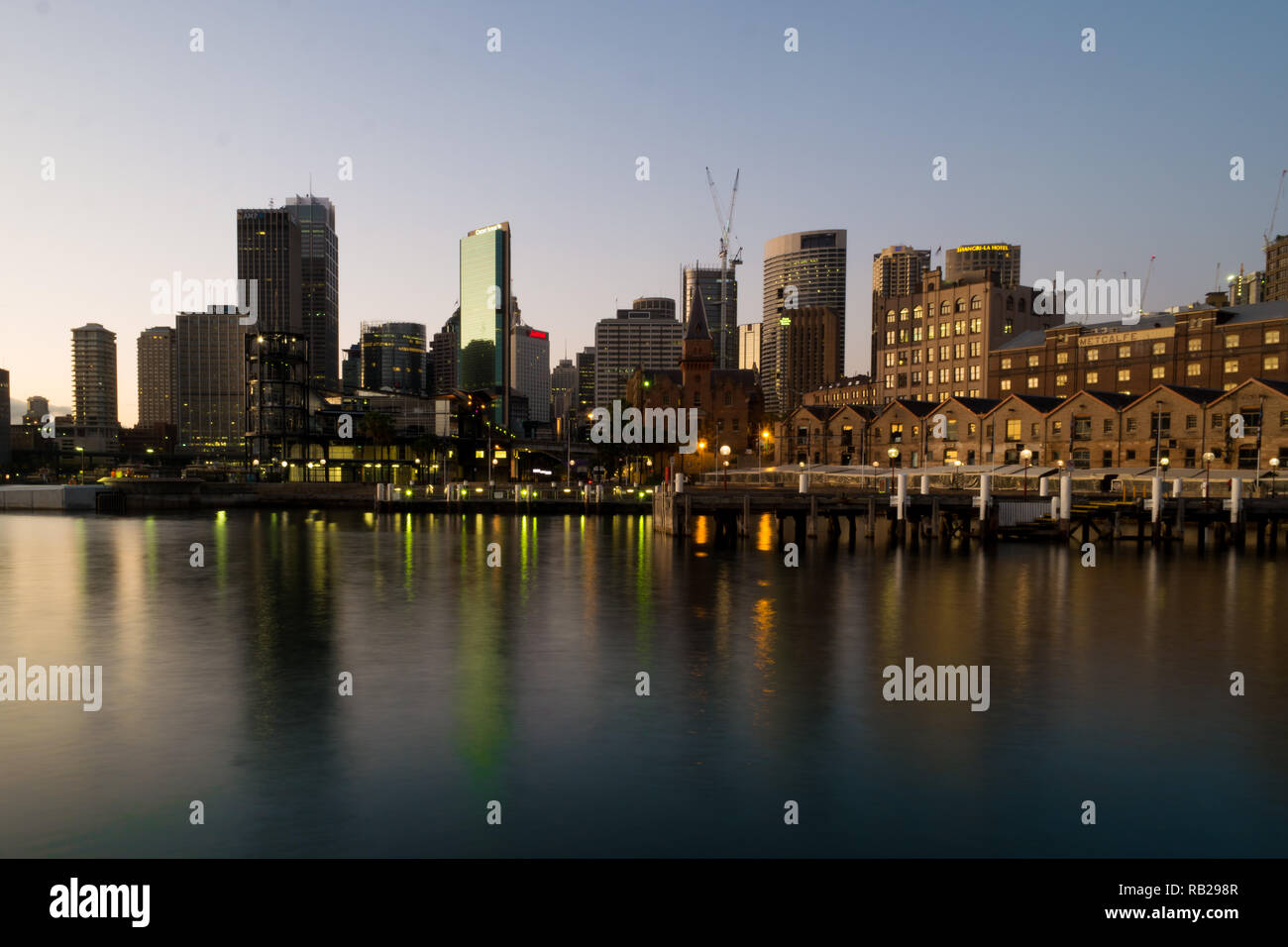 Cityscape at morning hi-res stock photography and images - Alamy