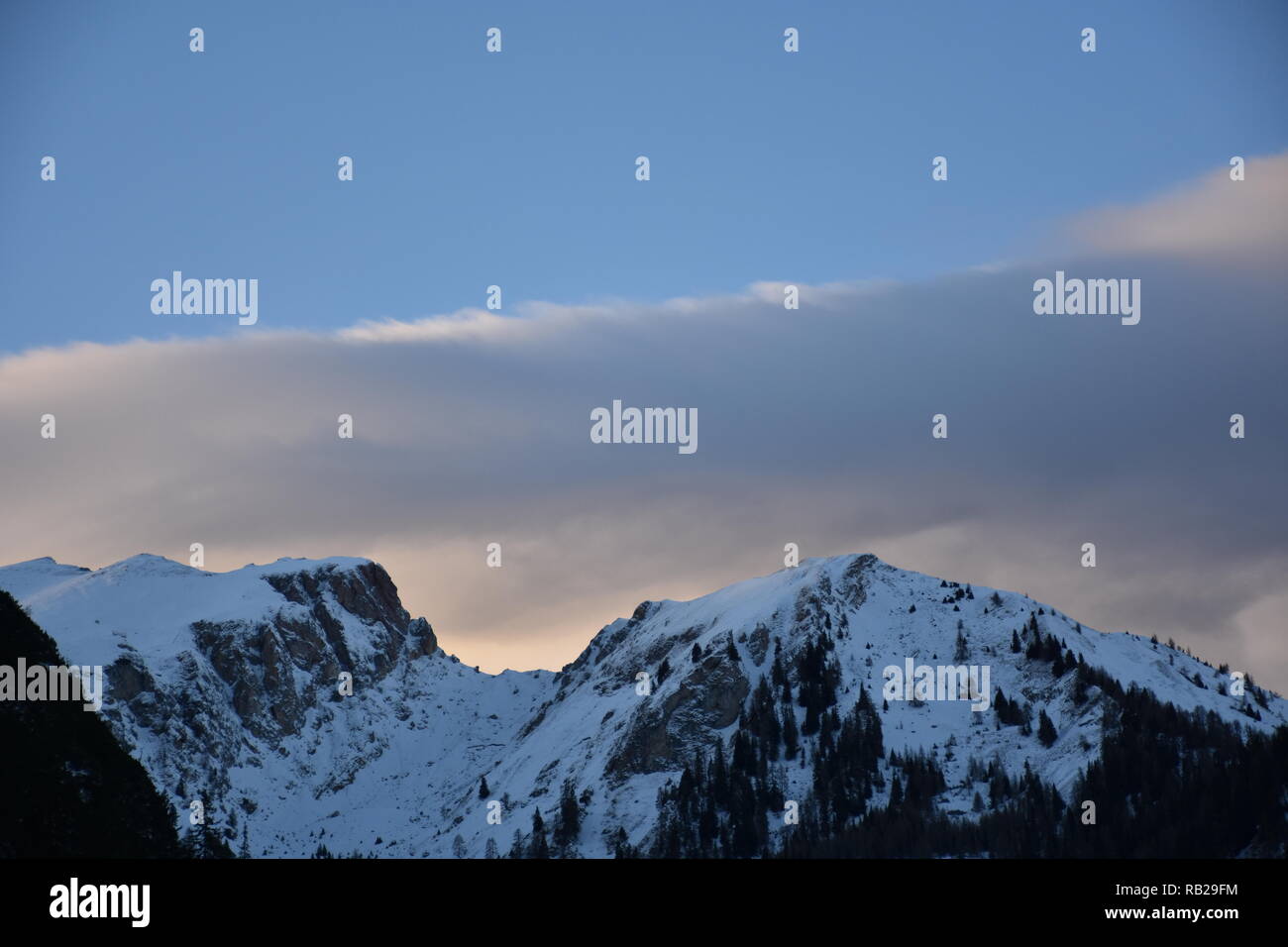 See, Pragser Wildsee, Zugefroren, Eisdecke, Pragser Tal, Südtirol ...