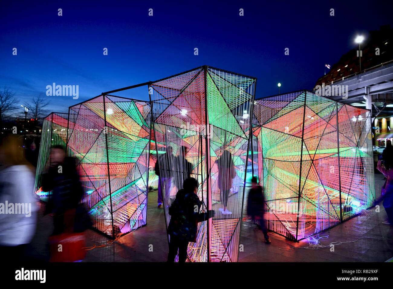 Glow dc exhibit hi-res stock photography and images - Alamy