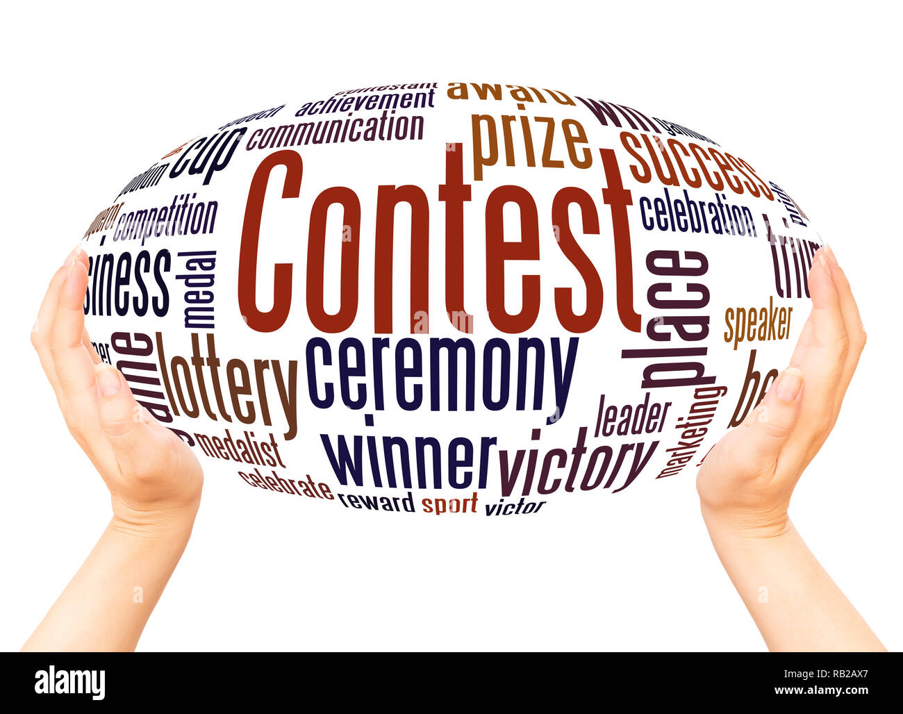 Creative victory hand background Cut Out Stock Images & Pictures - Alamy
