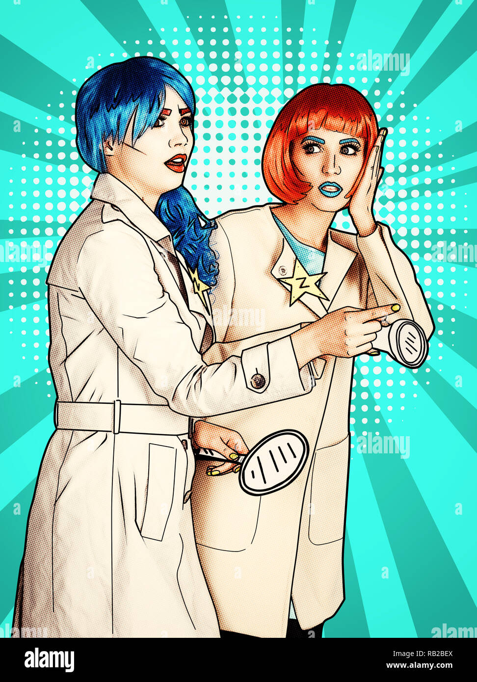 Female detectives hi-res stock photography and images - Alamy