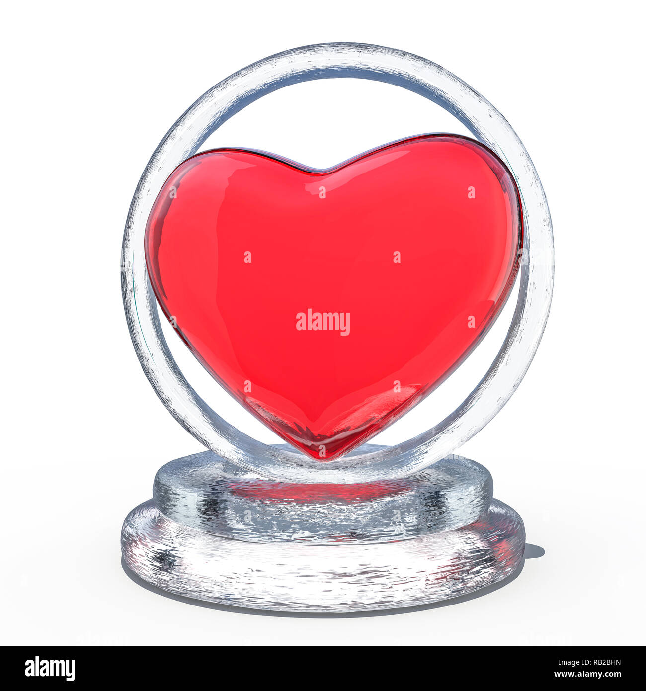 Heart melting ice cube hi-res stock photography and images - Alamy