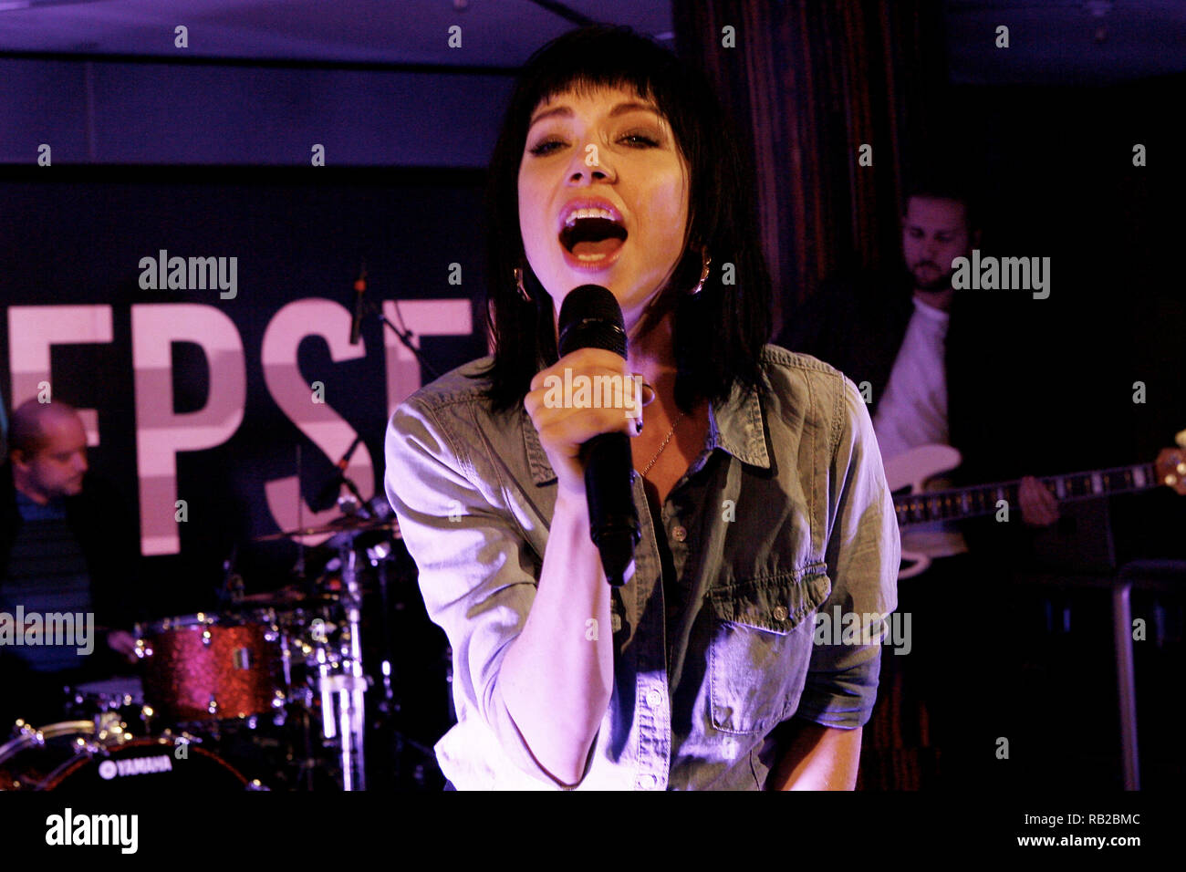 NEW YORK, NY - NOVEMBER 12: Carly Rae Jepsen Performs on The One Below ...