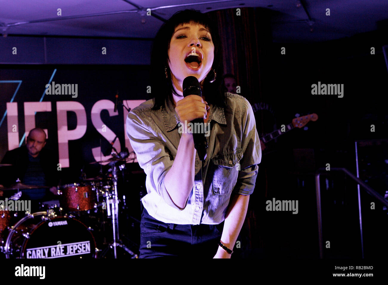 NEW YORK, NY - NOVEMBER 12: Carly Rae Jepsen Performs on The One Below ...