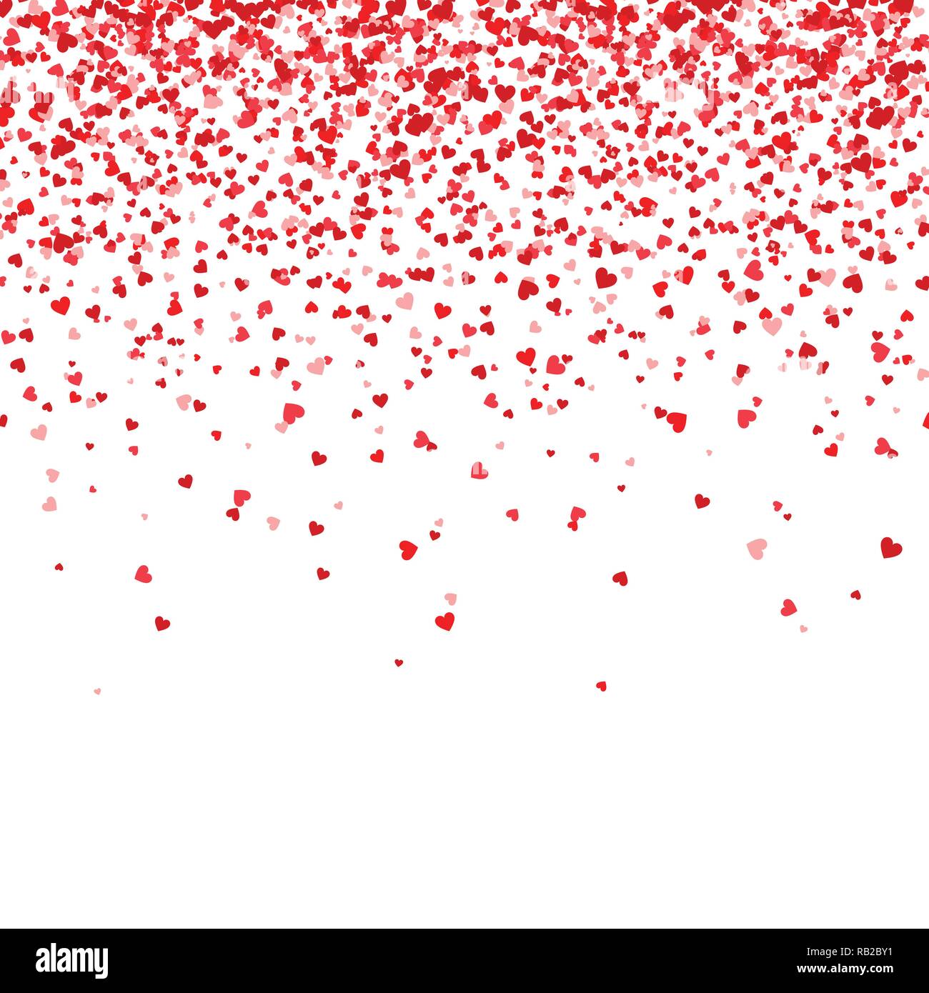 Raining Hearts Background