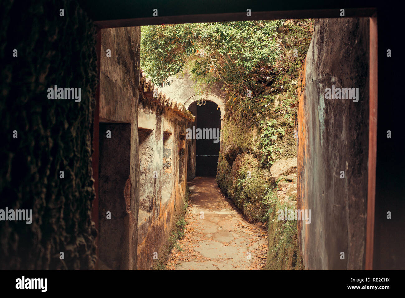 Convent of the Capuchos, Sintra, Portugal, religion, monks Stock Photo ...