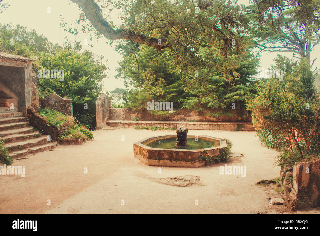 Convent of the Capuchos, Sintra, Portugal, religion, monks Stock Photo ...