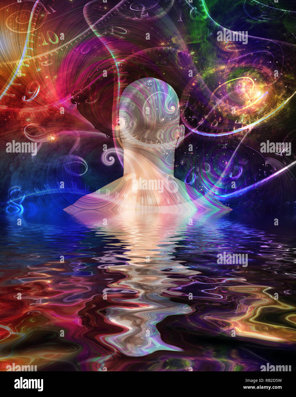 Head immersed in water hi-res stock photography and images - Alamy