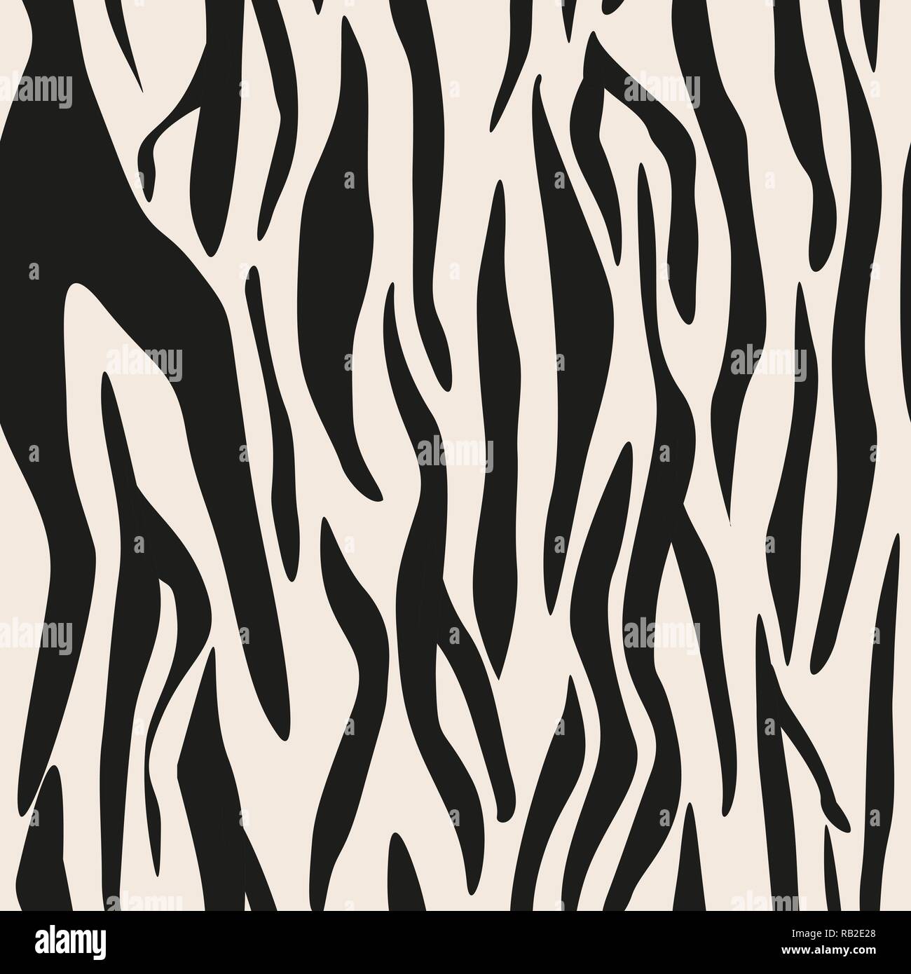 Seamless zebra skin pattern. Wallpaper with black stripes on white ...
